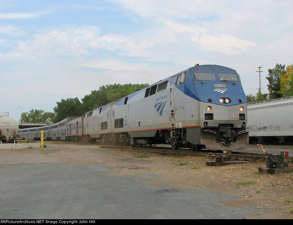 120828002 Amtrak 8 Arrives At Midway Depot